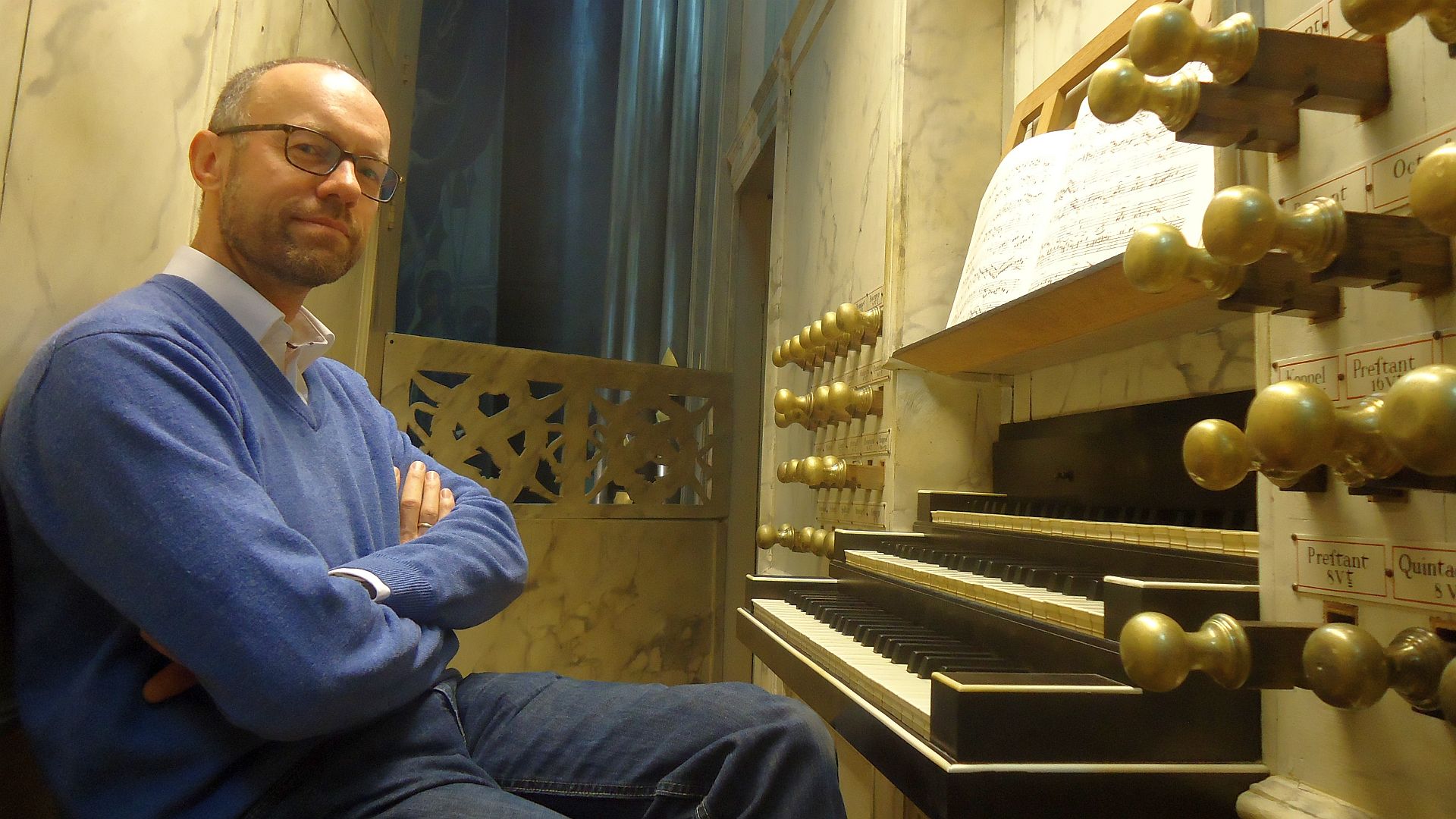 Organist Nieuwe Kerk Amsterdam in Sint Jan te Waalwijk